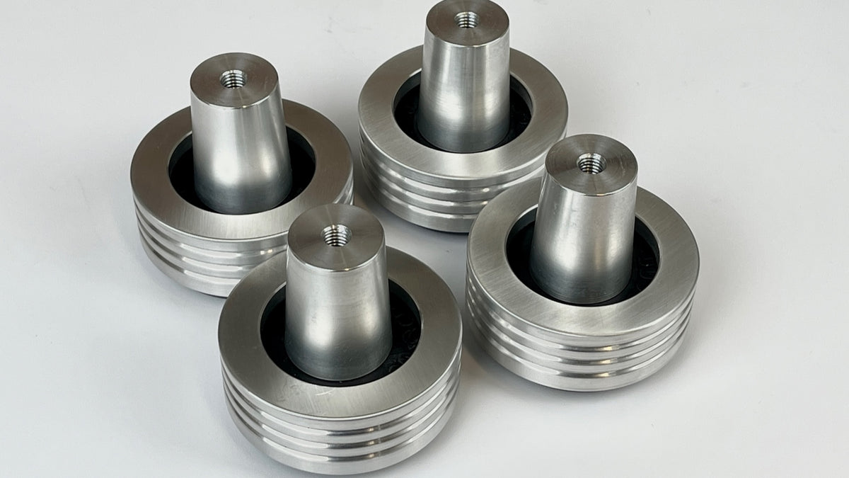 JVC QL-Y55F, QL-A75 Series Turntable Isolation Feet, Set Of Four ...