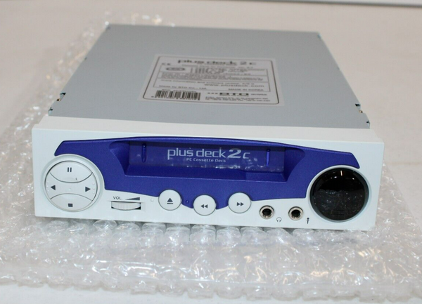 Vintage NIB Plus Deck 2C BTO PC Computer Cassette Deck Tape To MP3 Con ...
