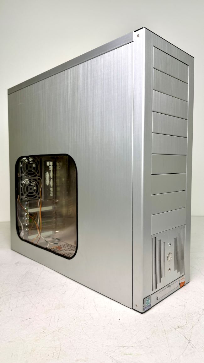 ATX Computer Case LIAN LI PC-7077A Silver Aluminum Full Tower – Mnpctech