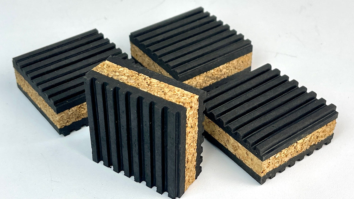 Cork Pads for Turntables to Reduce Vibration & Skipping Anti-Vibration ...