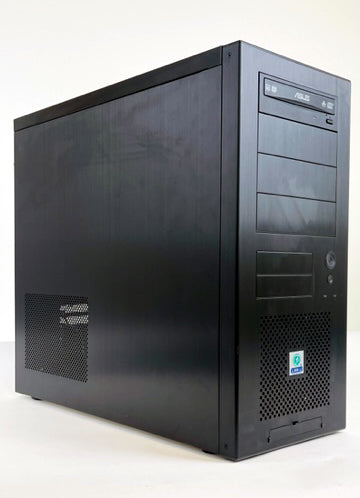 Vintage ATX Computer Case Aluminum Lian Li PC-7 Plus Black Mid Tower ...