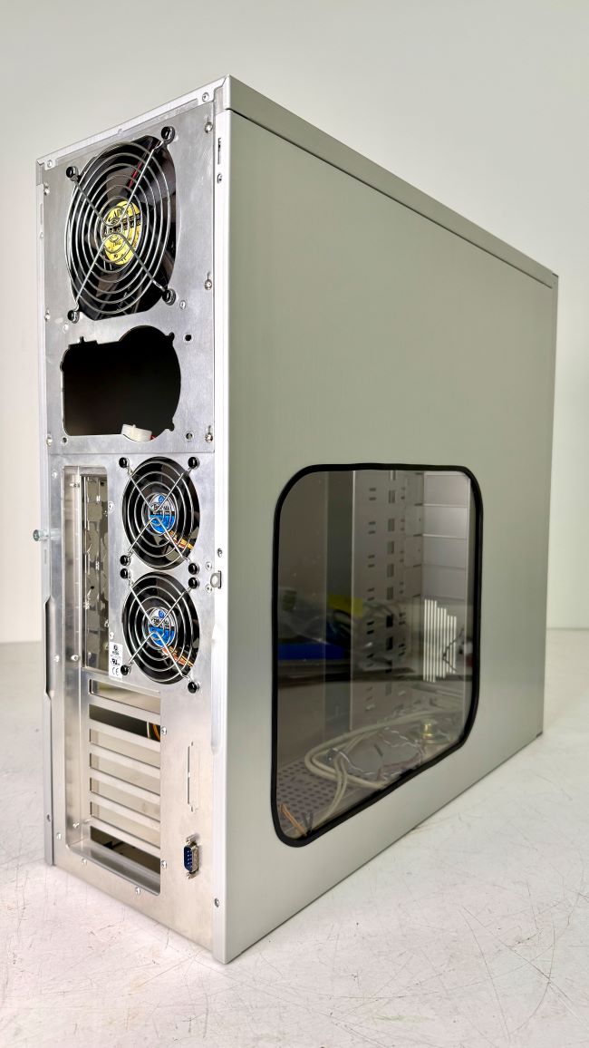 ATX Computer Case LIAN LI PC-7077A Silver Aluminum Full Tower – Mnpctech