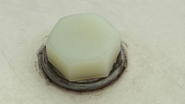 Sunfish Sailboat Deck Plastic Drain Plug Cap, 1971 and earlier vintage ...