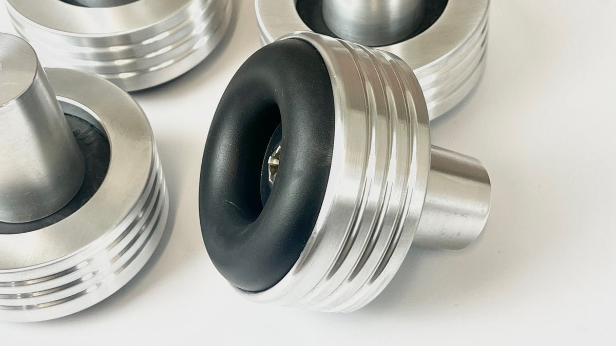 JVC QL-Y55F, QL-A75 Series Turntable Isolation Feet, Set Of Four ...