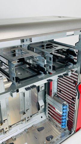 2006 Vintage RED DELL XPS 710 BTX Empty Computer Case (USED, NO RETURN ...