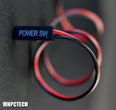 2 pin Motherboard Power Switch Connector, 16" Long – Mnpctech