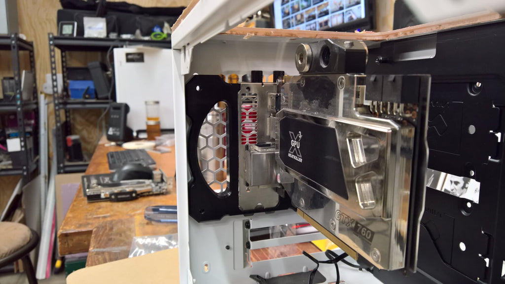 Mnpctech Stage 1 Vertical Video Card GPU Mounting Bracket