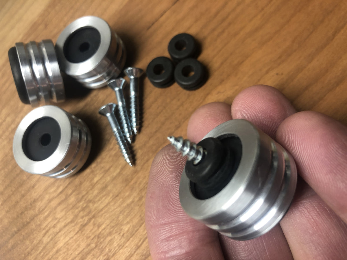 Acoustic Research AR Series Small Turntable Isolation Feet (Four ...