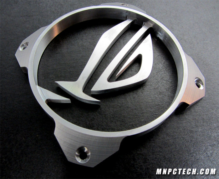 Mnpctech 120mm Overkill Asus "ROG" PC Fan And 240mm Radiator Grills