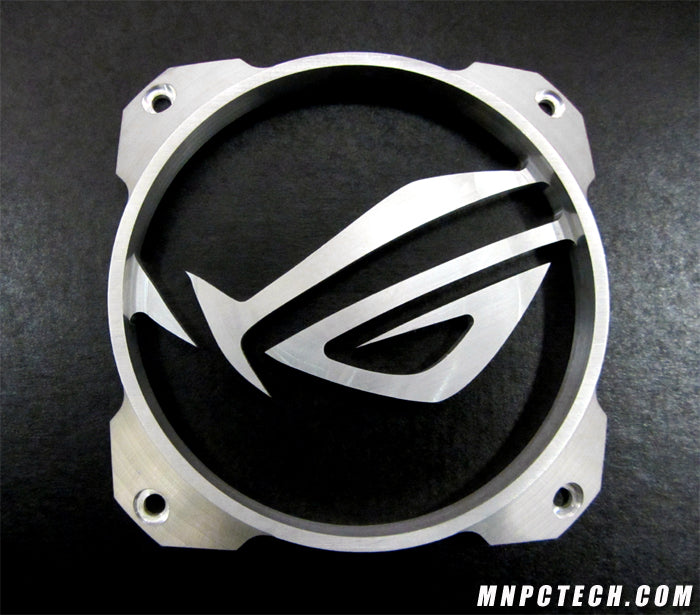 Mnpctech 120mm Overkill Asus "ROG" PC Fan And 240mm Radiator Grills