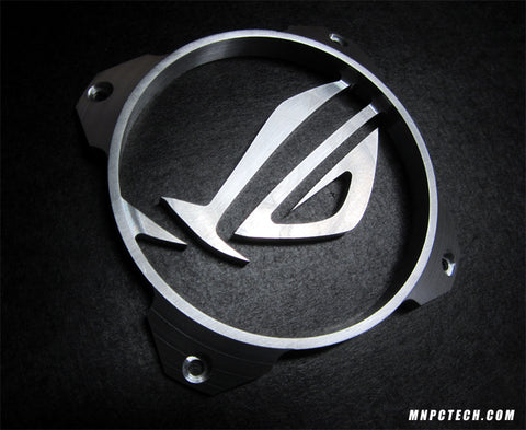 Mnpctech 120mm Overkill Asus "ROG" PC Fan And 240mm Radiator Grills