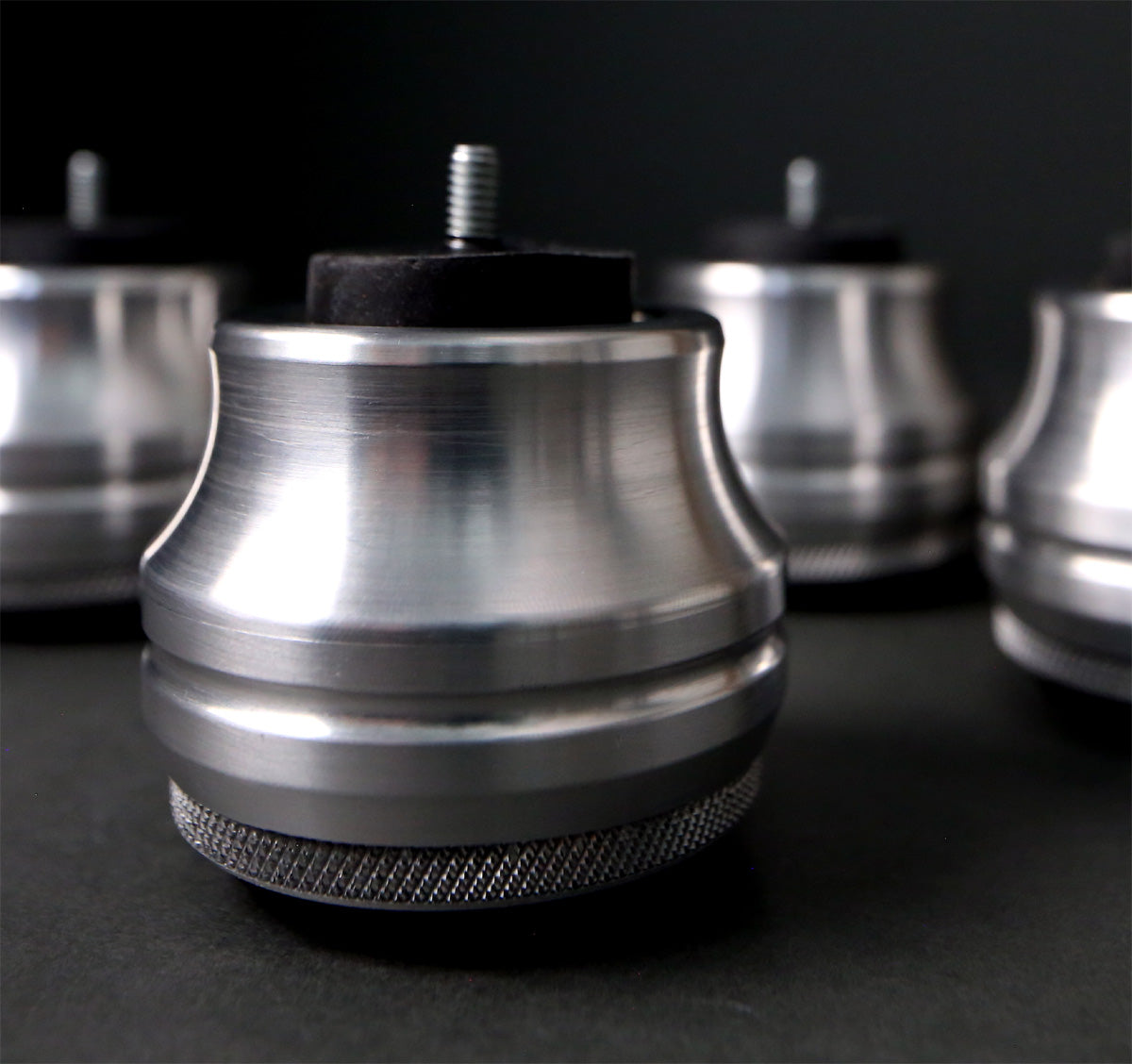 3" Mnpctech Adjustable Sorbothane ISO Acoustics Turntable Isolation Fe