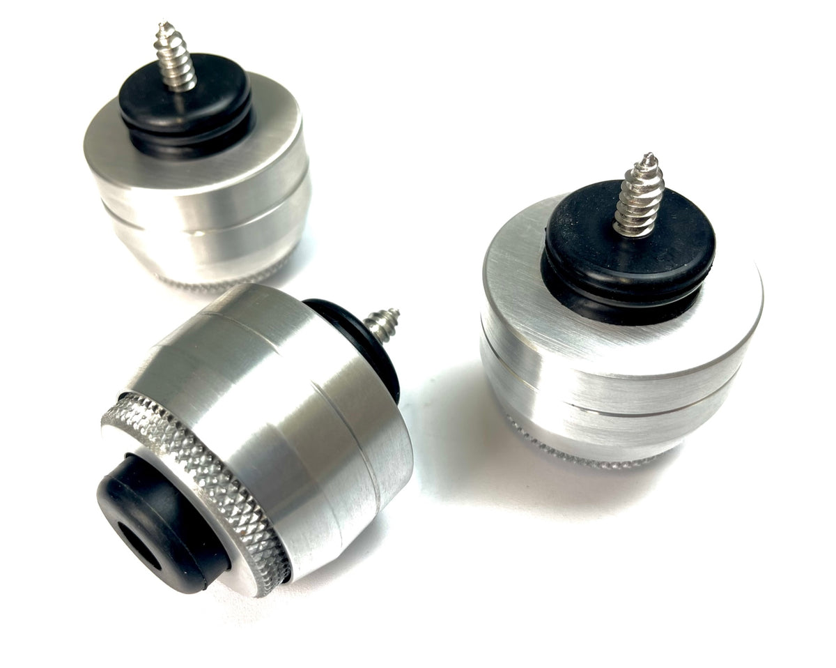 U-TURN Orbit Audio Adjustable Height Leveling Turntable Isolation Feet ...