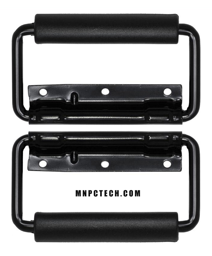 Spring Loaded Black PC Case Handles – Mnpctech
