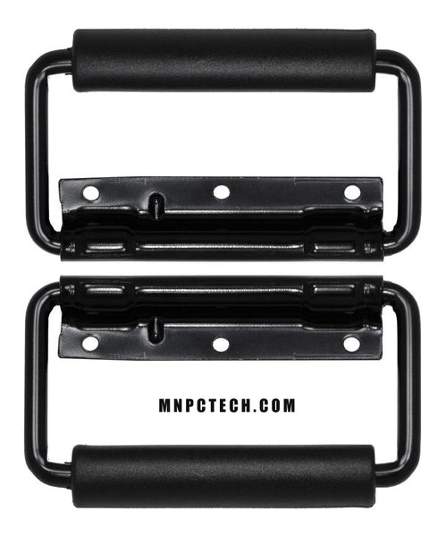 Spring Loaded Black PC Case Handles – Mnpctech