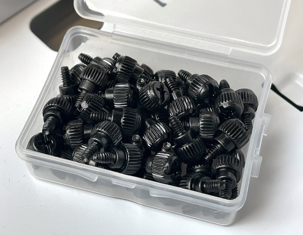 50 PCS 6/32 Computer PC Case Thumb Screws Builder's Pack – Mnpctech