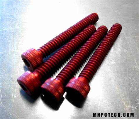 6/32 Anodized Red Screws (.99 each) – Mnpctech