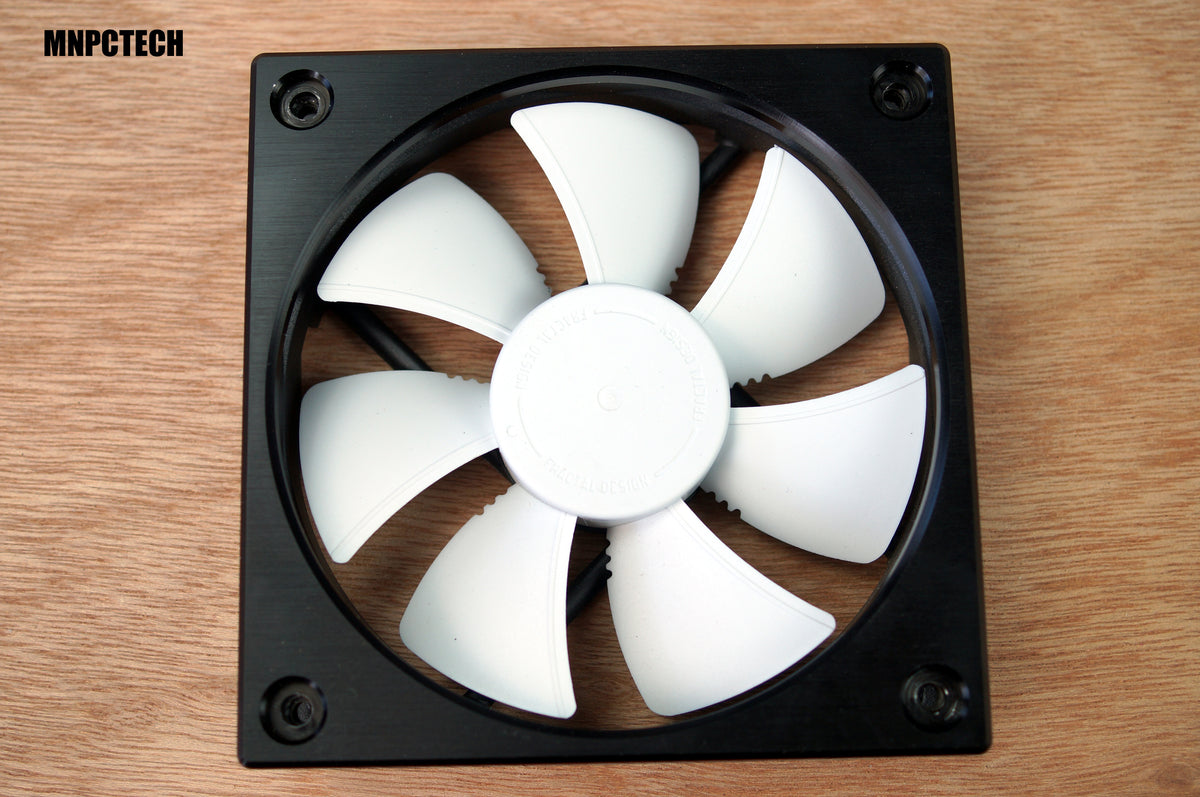 120mm Open Air Aluminum Custom PC Cooling Fan Frame – Mnpctech