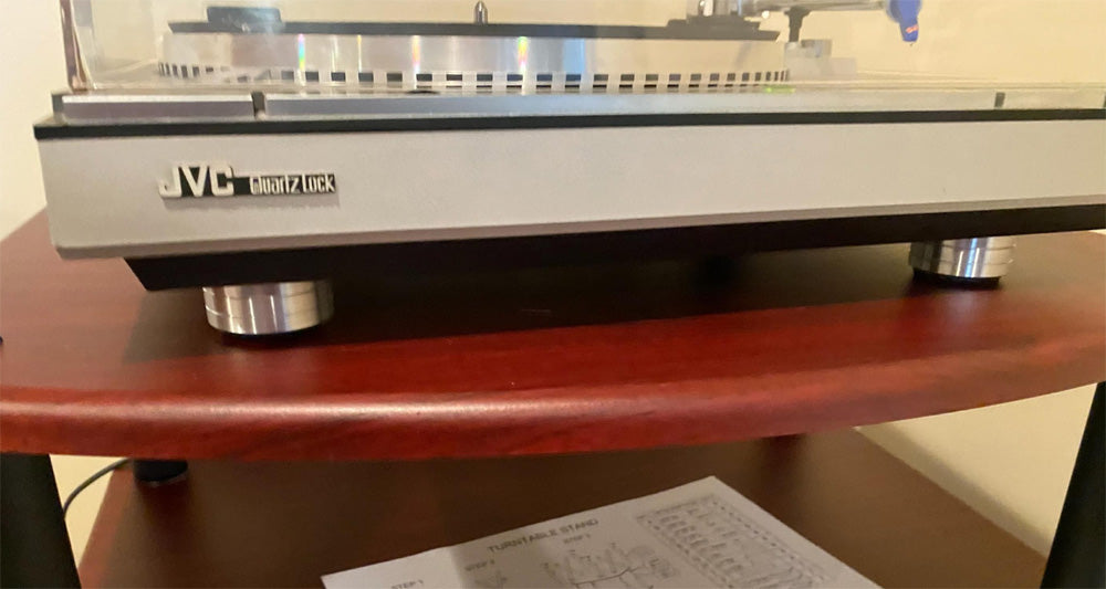 JVC JL-F30, QL-A5 Turntable Isolation Feet – Mnpctech